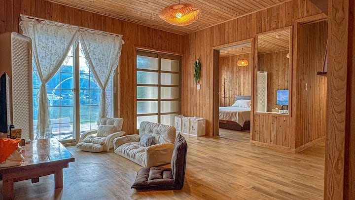 반려동물ㅣ불멍정원ㅣ사려니숲ㅣ공항25분ㅣ한라산ㅣ에코랜드_사려니스테이 - 제주시