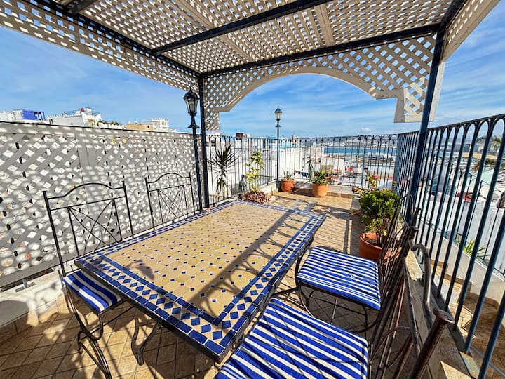 Kasbah Panoramic House With Stunning Sea View - Tangier