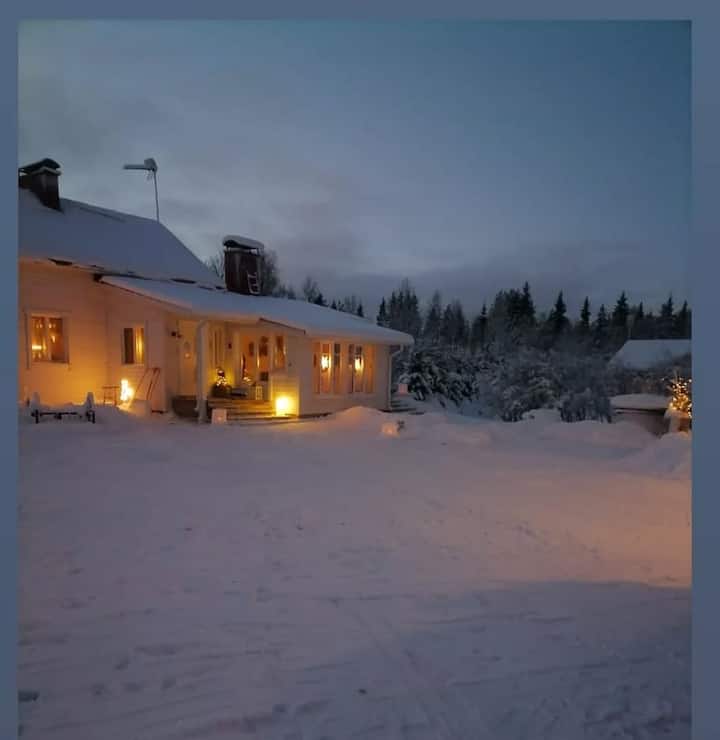 Vuokrataan Omakotitalo Joulunajaksi Vuodelle 2025 - Ylitornio