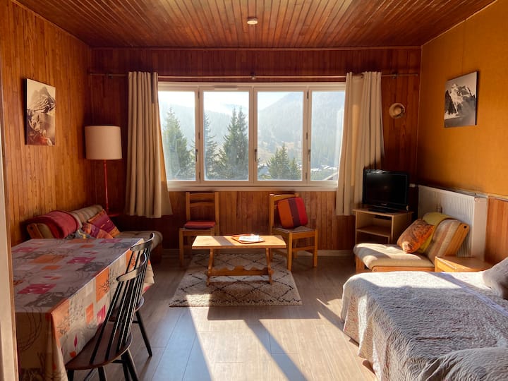 Beau Studio Confortable Ensoleillé Et Bien éQuipé - Montgenèvre