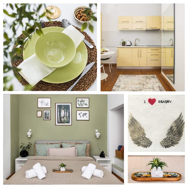 Deluxe Hillside Apartment Near City Center - Brașov