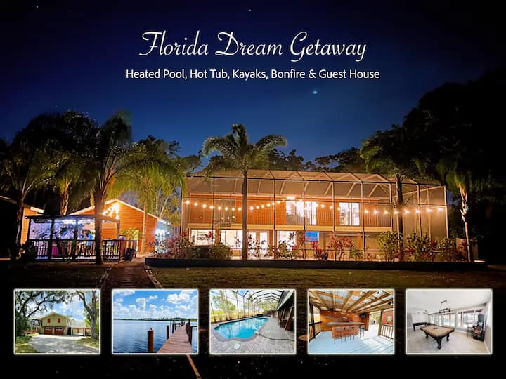 Florida Dream Getaway! Pool, Hot Tub, Waterfront. - Lakewood Ranch, FL