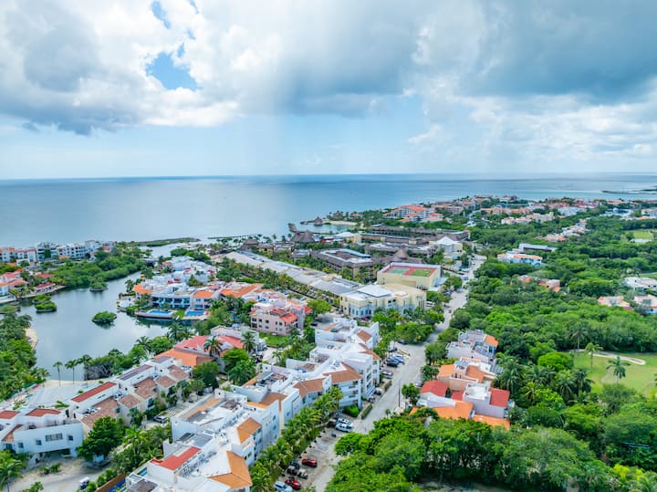 Boho Minimal | 3-min Beach | Private Parking - Puerto Aventuras