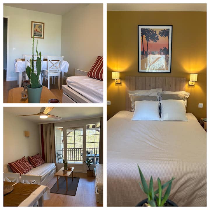 Appart F2 Biscarrosse Lac Sur Le Golf
 4 Km Océan - Biscarrosse Plage