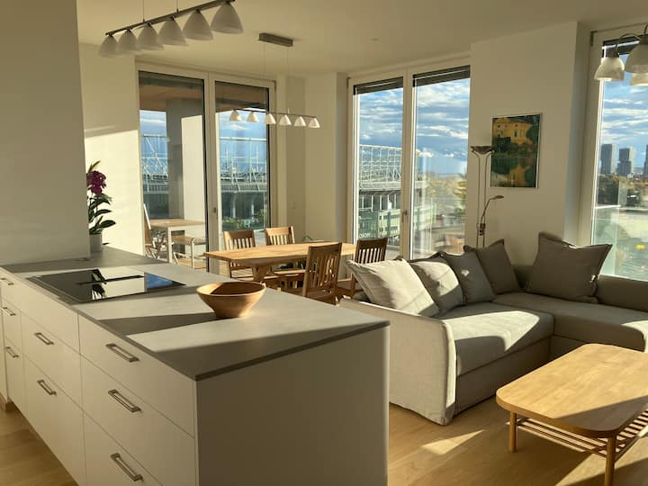 Big Terrace With View Over Vienna, Stadium &Prater - Vienna