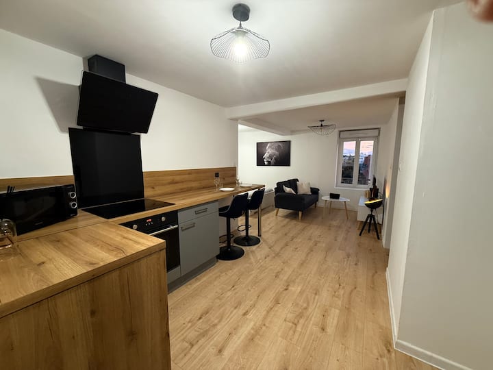 Appartement éQuipé - Wi-fi – Proche Centre-ville - Roanne