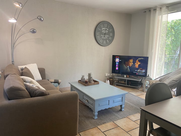 Charmant Appartement Avec Terrasse Et Jardinet - Saint-Laurent-du-Var