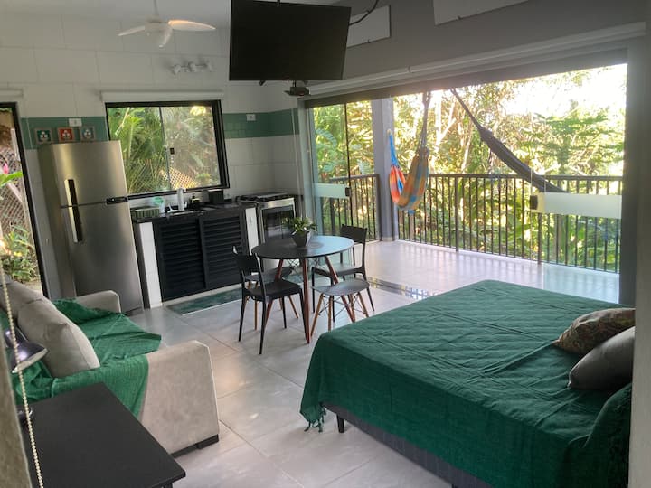 Linda Vista Para A Mata E Mar - Estúdio Verde - Ubatuba