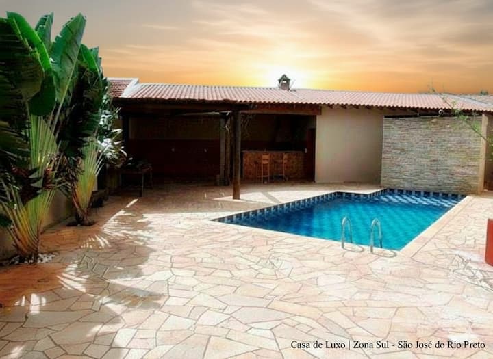 Casa De Luxo Para Relaxamento, Confras, Eventos - São José do Rio Preto
