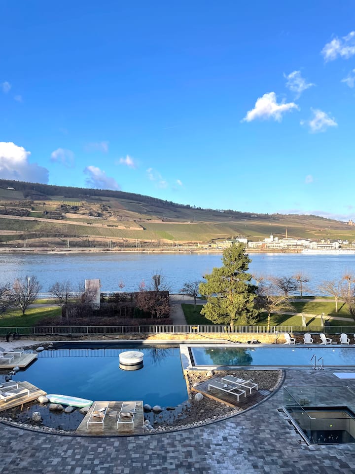 Rhein Hideaway · Private Oase Mit Rheinblick - Bingen am Rhein