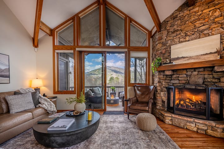 New! 4bd Cashiers Retreat- Mountain Views - Cashiers, NC