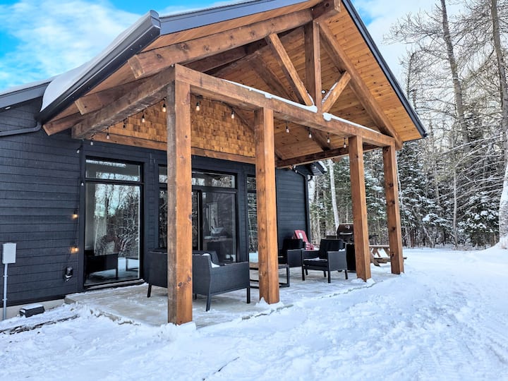 Chalet L’onyx 2.0 | Lac | Spa - Québec