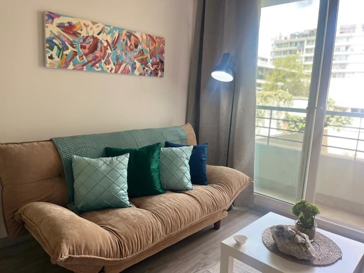 Cercano Barrio Italia Y Metro 5 Pax, Ac Y Parking - Santiago, Chile