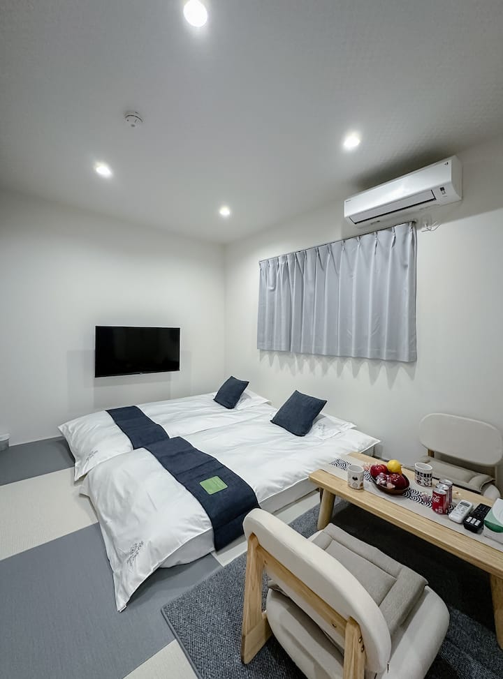 Hanastay Tsumugi 1f New Opening｜30m²｜ Free Wi-fi - Japon