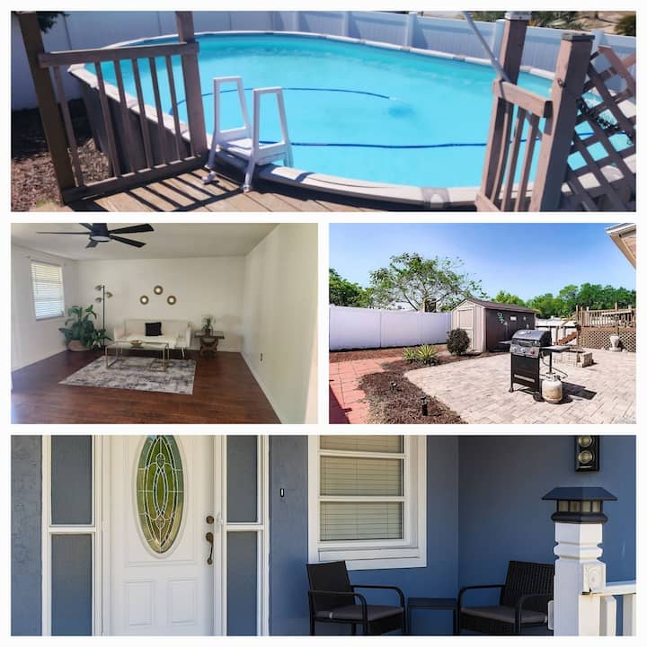Pool, Space, Comfort House In Port Richey - Hudson, FL