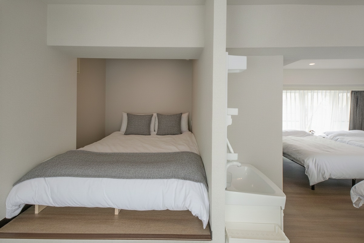 【5F】Estación de Ebisu a 7 minutos・1 parada a Shibuya｜2LDK - Airbnb