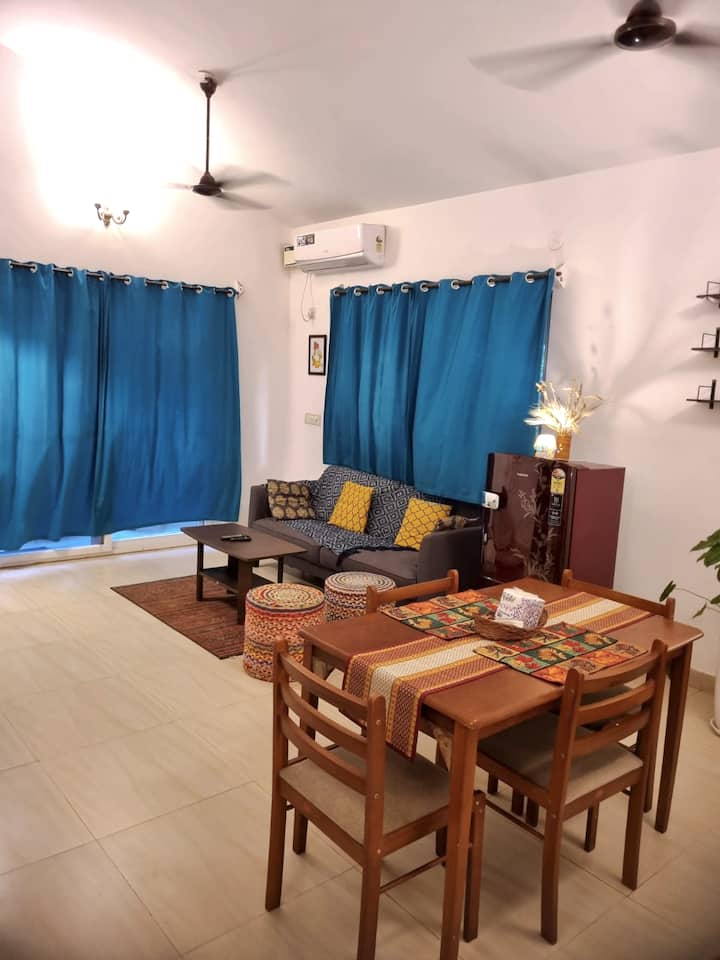 Soka Malangfehmi | Pool, Wi-fi & Balcony - Goa