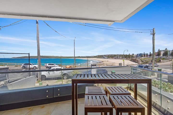 Beachfront Escape 2br Maroubra Apt + Parking Spot - Randwick