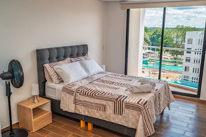 Sky Loft Vista Panorámica + Wifi Starlink +Parqueo - Acacias