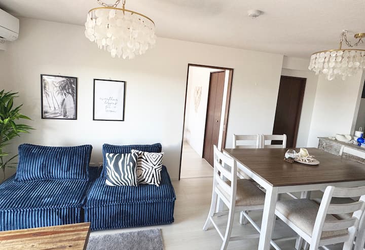 2025年11月オープン!最大6名!海中道路 車11分 ドンキもスタバも徒歩圏!リゾート沖縄! - 沖繩市