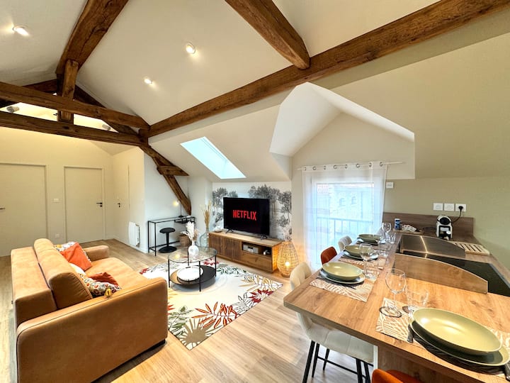 Le Céleste - Parking Privatif - Terrasse - Netflix - Ballan-Miré