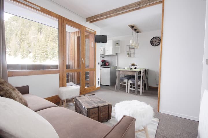 Neige Garantie à La Plagne ! Ski Aux Pieds ! - La Plagne