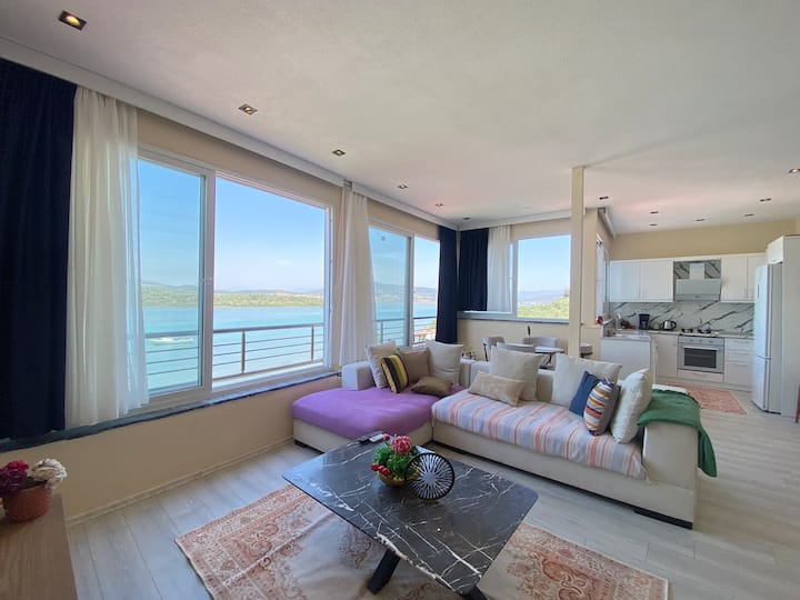 Bodrumun En Huzurlu Koyunda 2+1 öZel Daire - Güvercinlik