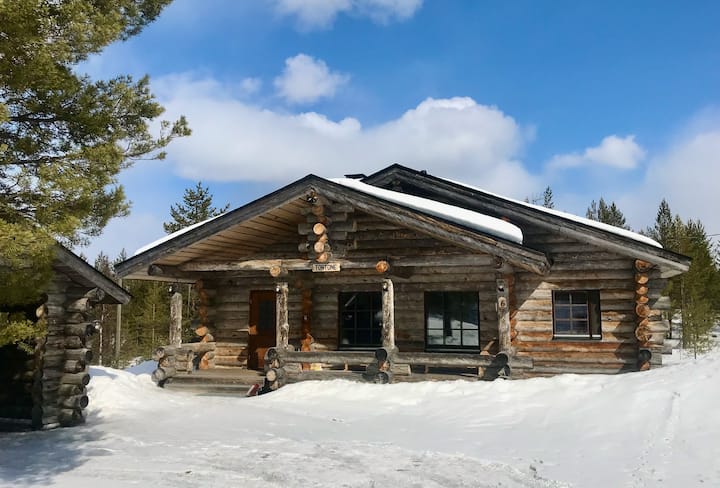 Tortone - Cozy Log Cabin Close To Ruka - Ruka