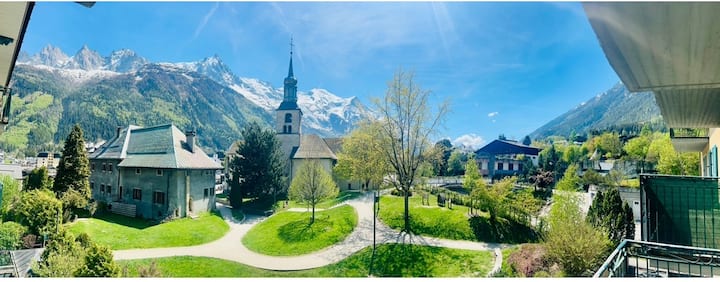Balcon Magique Vue Mont Blanc, Plein Centre - Chamonix-Mont-Blanc
