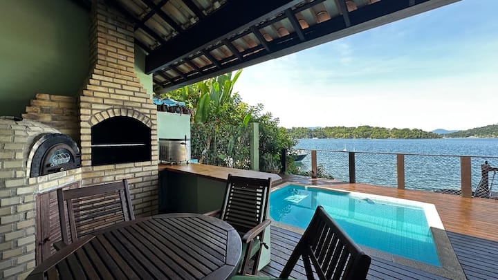 House In Front Of The Sea ("On The Water") - Angra dos Reis