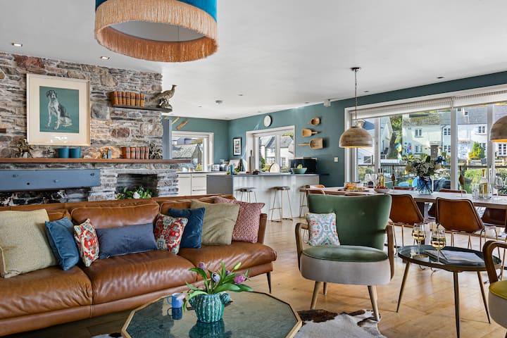 Tidal Waters | Contemporary 8 Bed | Noss Mayo - Hope Cove