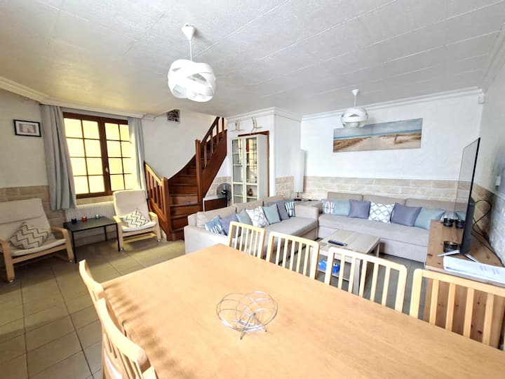 Maison Chaleureuse Cœur De Berck, Plage à 300 M - Fort-Mahon-Plage