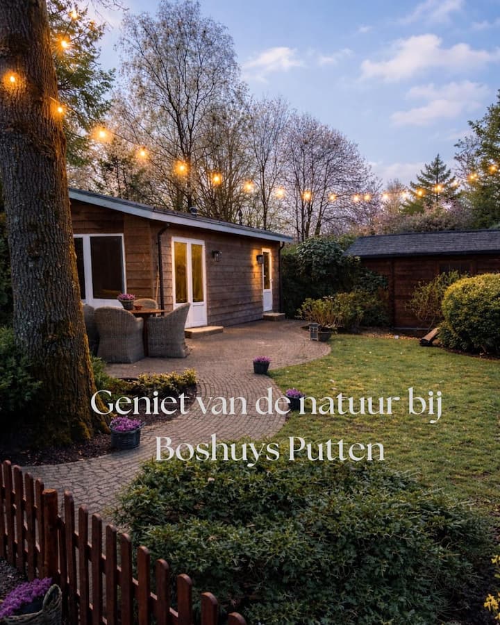 Sfeervol Houten Huisje Nabij Bos & Sauna | 4p - Putten