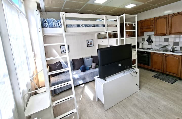 Studio Cozy Coeur De Berck, Plage à 300 Mètres - Conchil-le-Temple