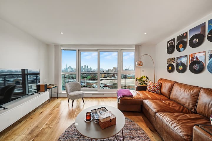 Appartement Avec Vue Sur La Tamise, Vauxhall Et Le Shard - Londres