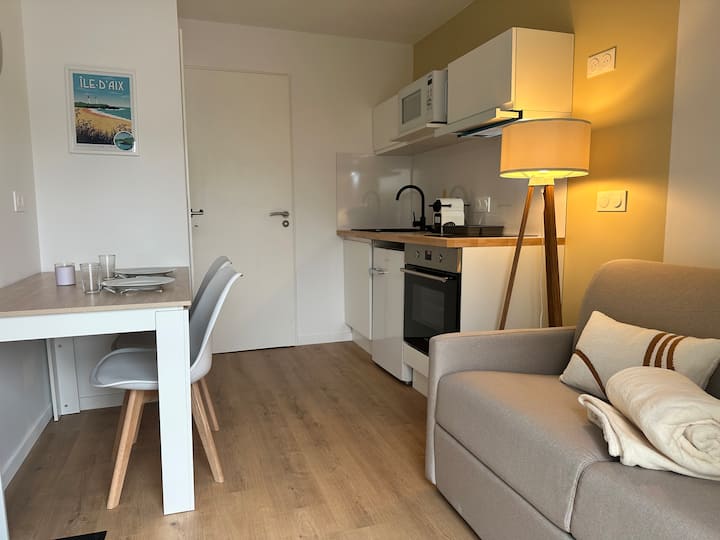 ღ La Cachette • Studio Cosy Proche Plage - La Rochelle