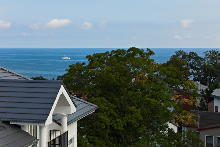 Schloß-penthouse Auf Dem Kulm In Heringsdorf - Heringsdorf