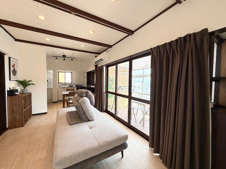 最大７名｜福岡｜ゲストハウス若松 北九州｜無料駐車場１台｜古民家｜高速 Wi-fi｜fukuoka - Kitakyushu