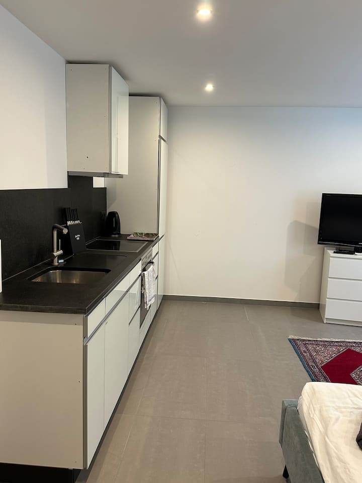 Einliegerwohnung/souterrain 2 Betten Küche Bad - Munich