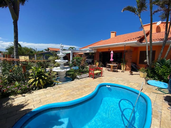 Casa Com Piscina Em Xangri Lá - Capão da Canoa