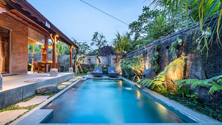 Escape House 1 Br Private Pool In Ubud - Bali
