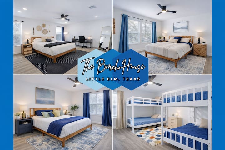 Lake Lewisville |Sleeps 10 |King Suite |Big Yard - Frisco, TX