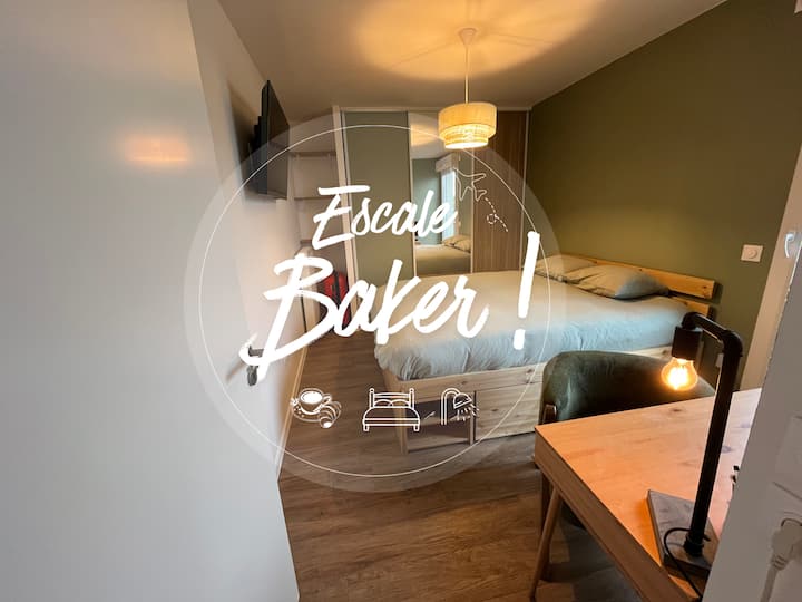 L'escale Baker à  10 Min De L'aéroport Orly - Rungis