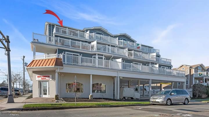 North Wildwood-pool-2 Park'n Spots-10 Ppl-3 Bdrm - Wildwood, NJ