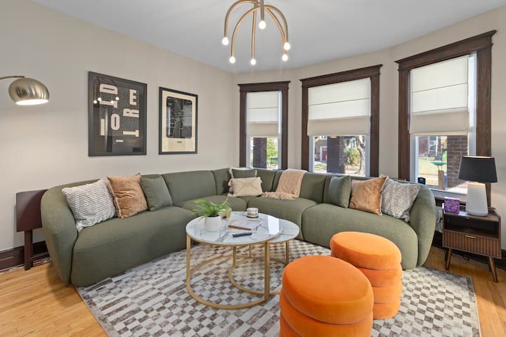 Heart Of Motown + Laundry + Secure Parking + Patio - 디트로이트