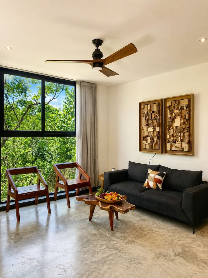 Jungle 2 Bedrooms Penthouse With Private Rooftop - Riviera Maya