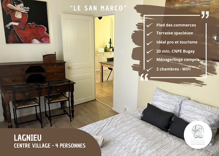 Le San Marco_ Centre Ville Avec Terrasse - Ambérieu-en-Bugey