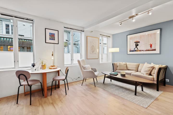 Sjarmerende Leilighet Med Fantastisk Beliggenhet. - Stavanger