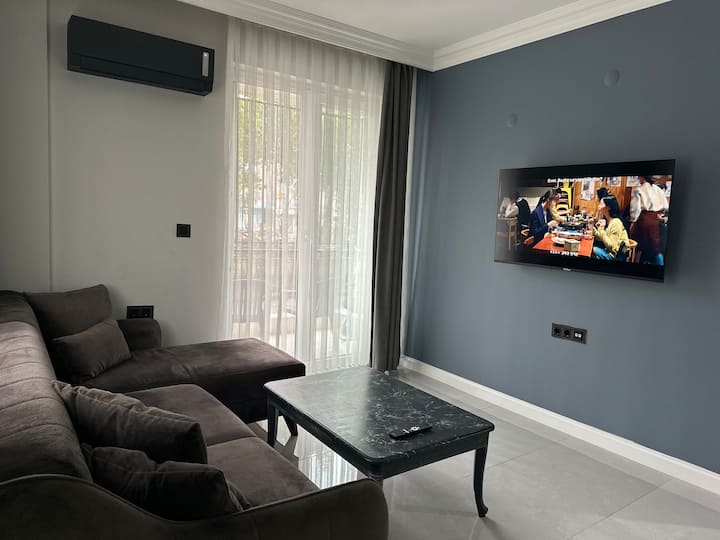Antalya’da Modern 2+1 | Ensuite Banyo & Hızlı Wifi - Antalya