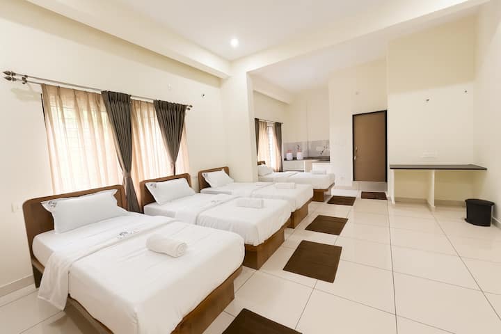 A 4 Bed Family Room Savi Apartments Chikmagalur - Chikmagalur